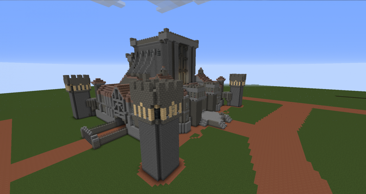 DC Comics Waynemanor&The Batcave Minecraft Map