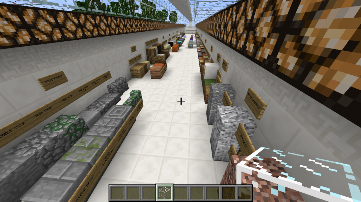 Minecraft Museum for Resource showcase/presentation Minecraft Map