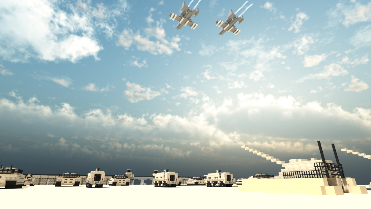 NATO Military Base Minecraft Map