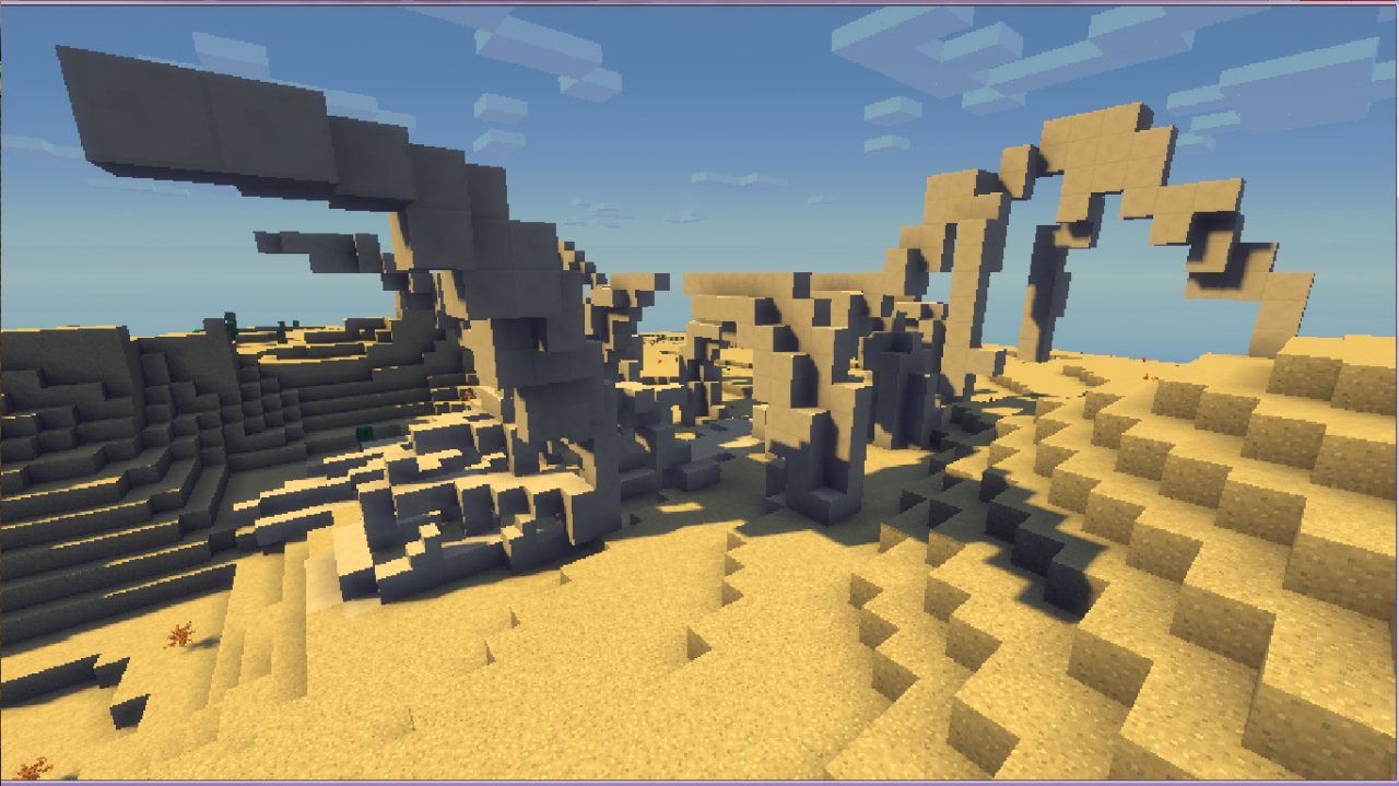 A Dead Dragon - Desert Detour - Solo Project Contest Minecraft Map