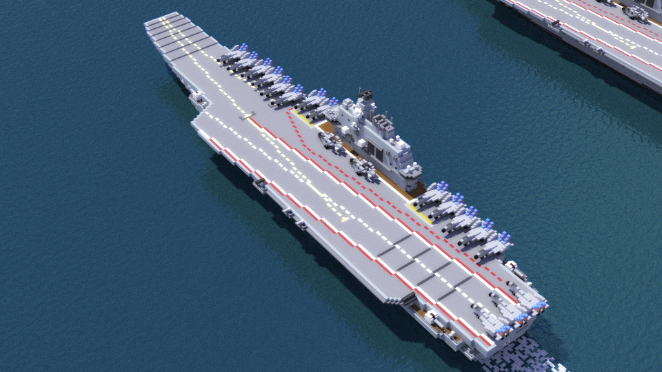 [RP] Emperor Class aircraft carrier (Kuznetsov) Minecraft Map