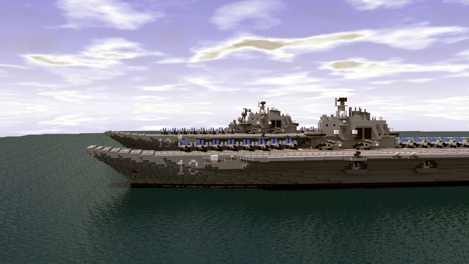 [RP] Emperor Class aircraft carrier (Kuznetsov) Minecraft Map