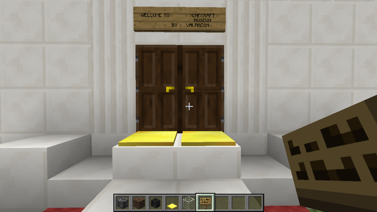 Minecraft Museum for Resource showcase/presentation Minecraft Map