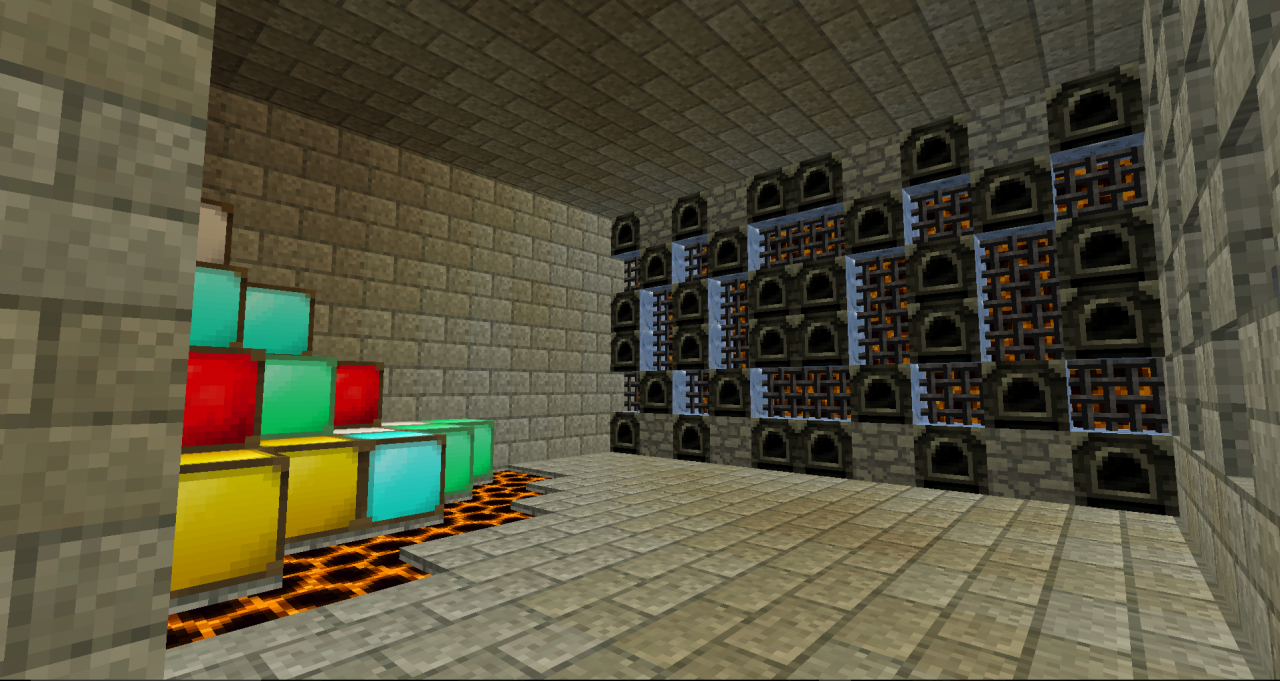 Lava Castle Minecraft Map