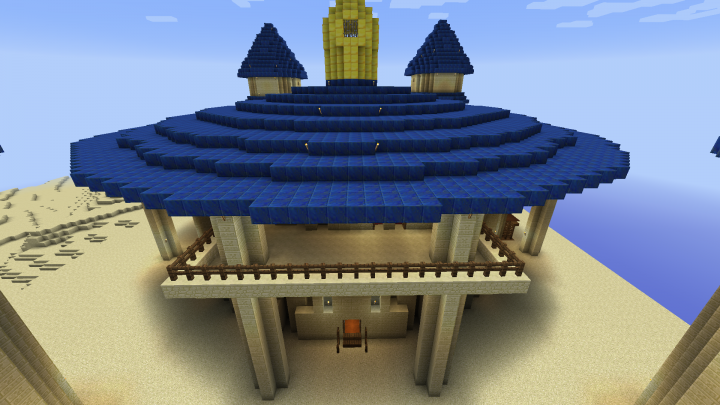 Big Desert Castle - Desert Detour - Solo Project Contest Minecraft Map