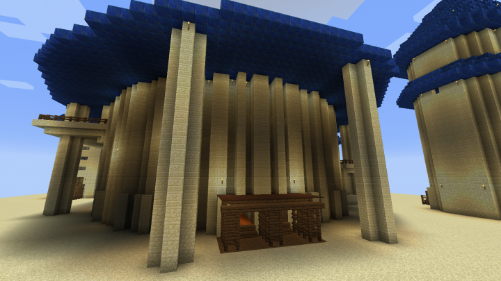 Big Desert Castle - Desert Detour - Solo Project Contest Minecraft Map