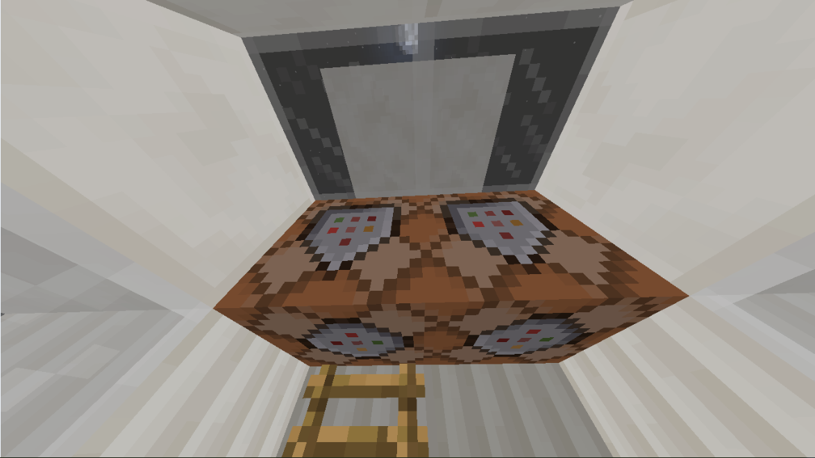 Saturn-1b-style rocket & mission control Minecraft Map