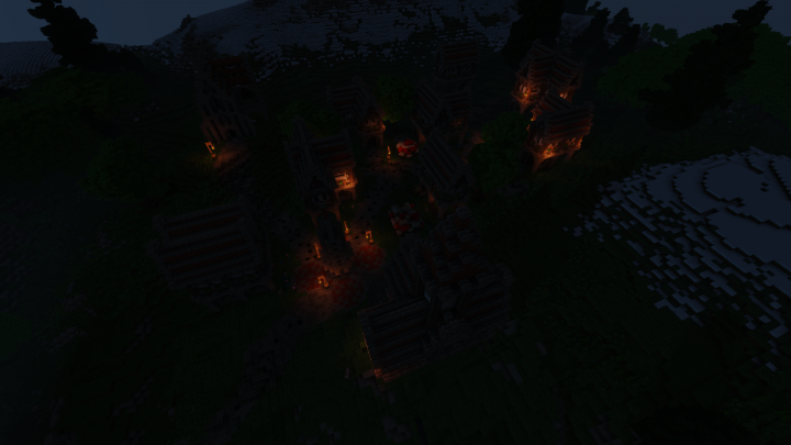 ChiteVille [A Small Medieval Village] Minecraft Map