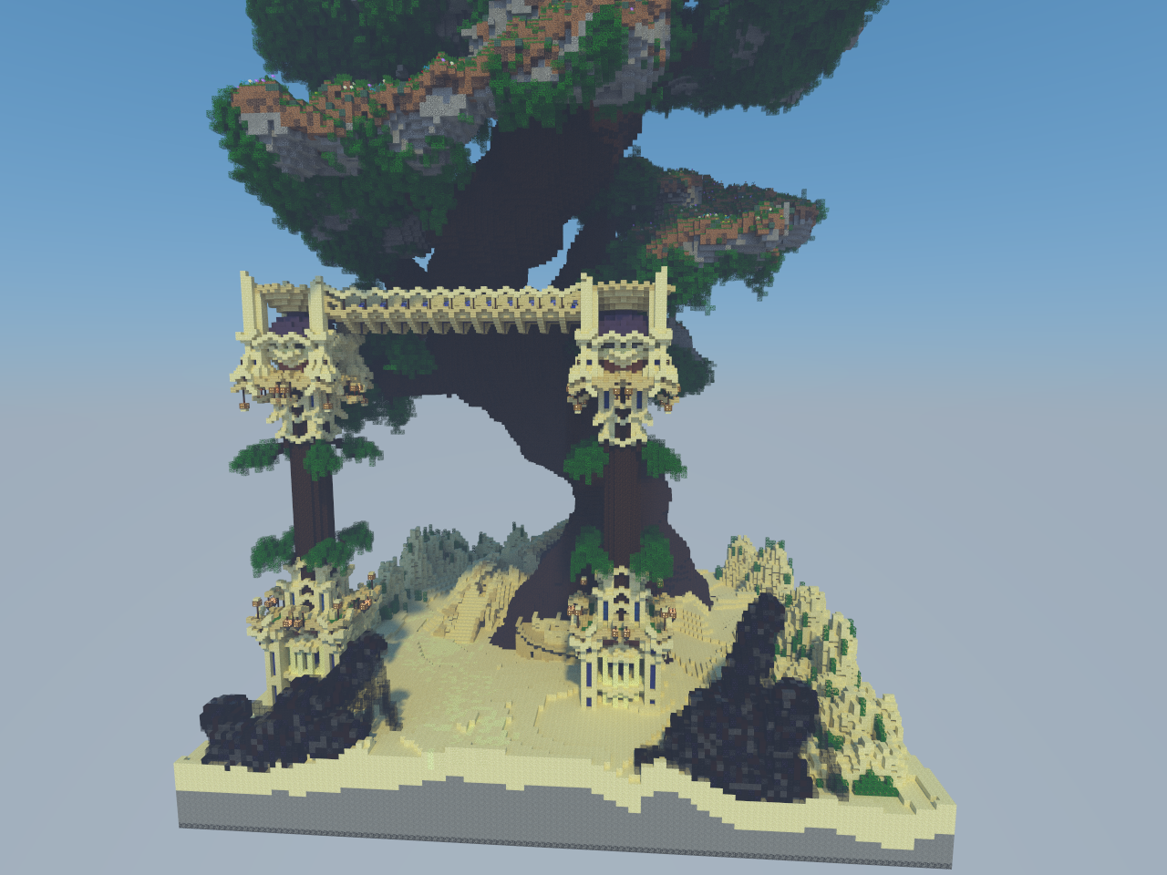 Avendesora: Ruins of Rhuidean Minecraft Map