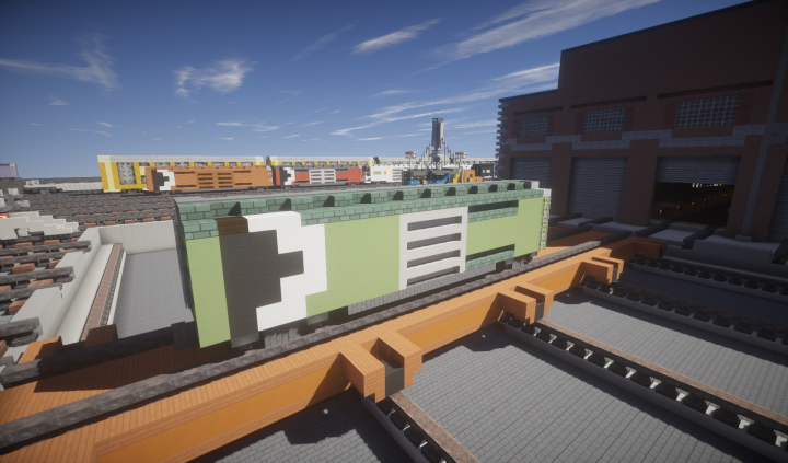 Railroad Vehicles - Pack 1 Minecraft Map