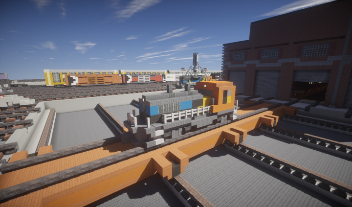 Railroad Vehicles - Pack 2 Minecraft Map