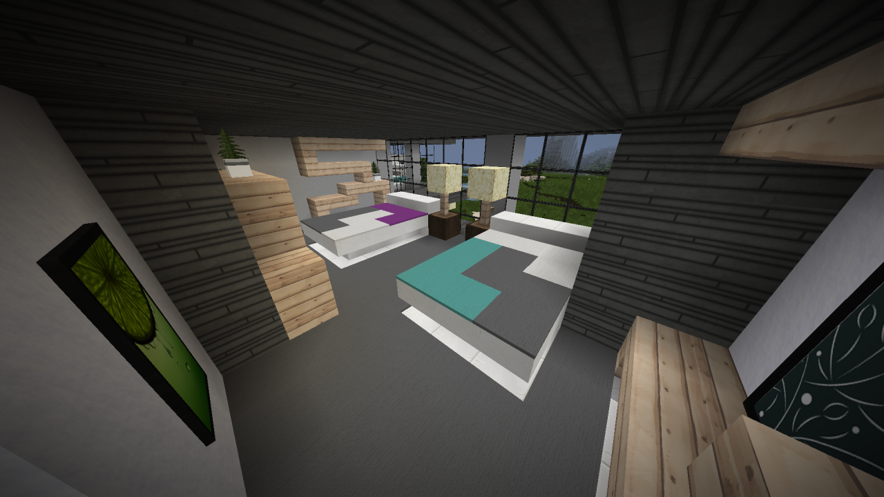 Frost- Modern House Minecraft Map