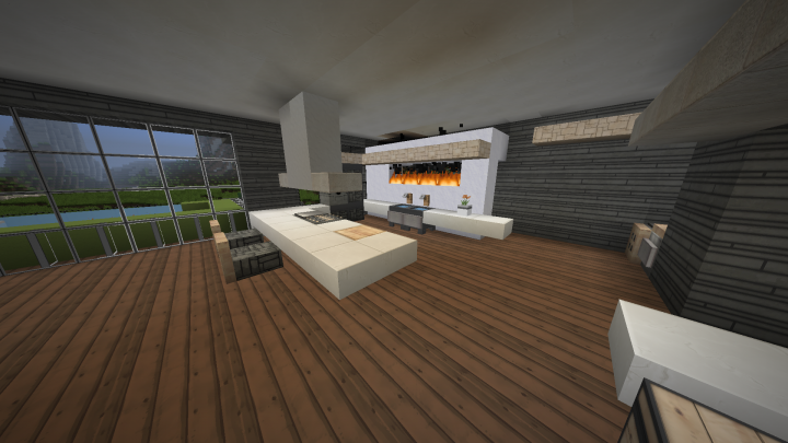 Frost- Modern House Minecraft Map