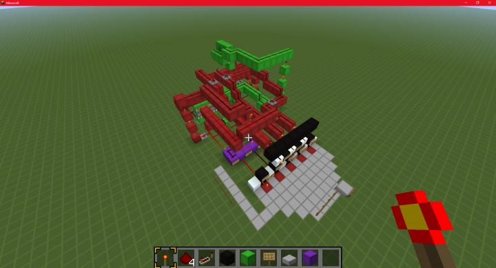 1-Bit Half Adder w/ Memory Functions (S001A) Minecraft Map