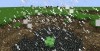 Exploding Flowers in One Command Minecraft Map