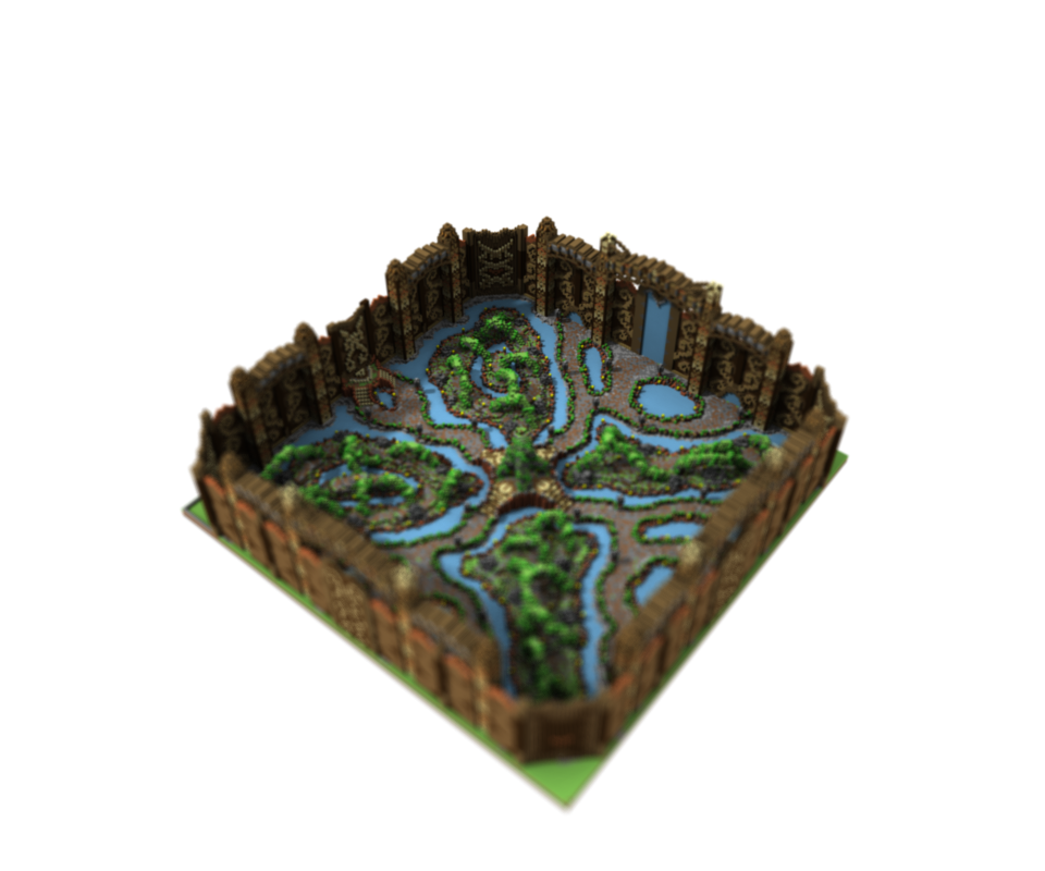 Fantastic Hub! [400x400] Minecraft Map