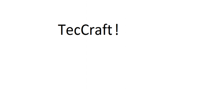 TecCraft Minecraft Server