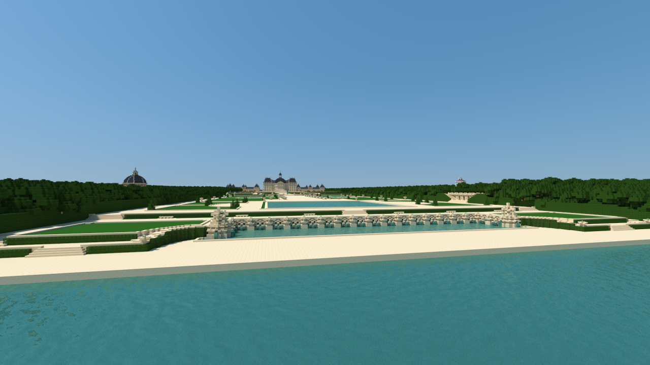 Chateau de Vaux-Le-Vicomte Minecraft Map