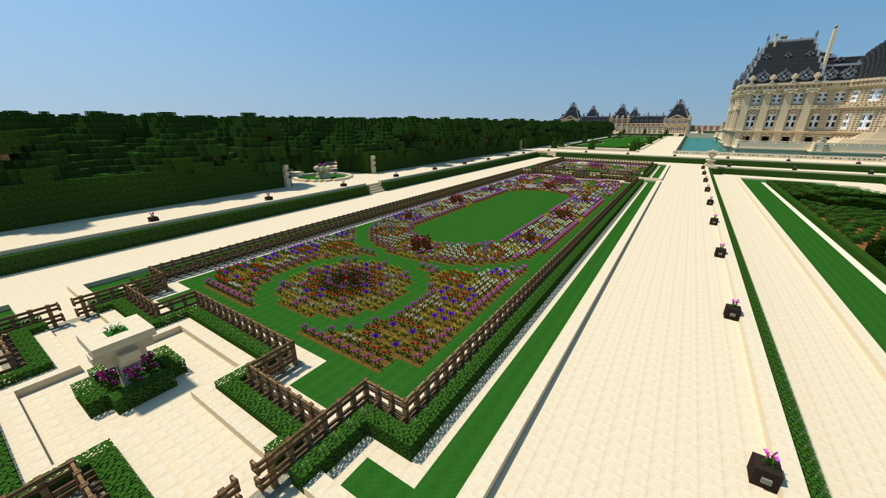 Chateau de Vaux-Le-Vicomte Minecraft Map