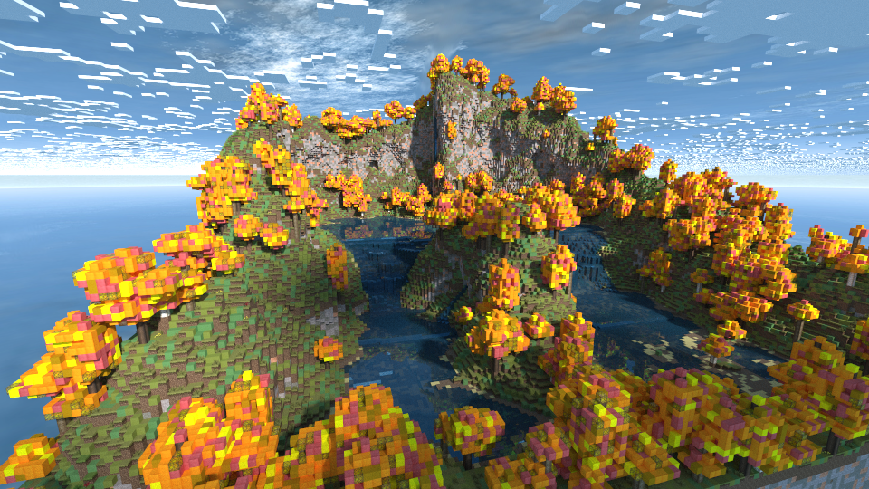 Autumn Falls Minecraft Map