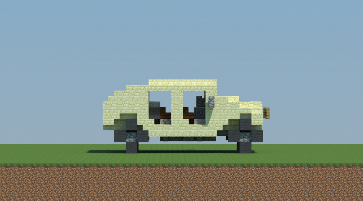 US Army Humvee (4:1) Minecraft Map