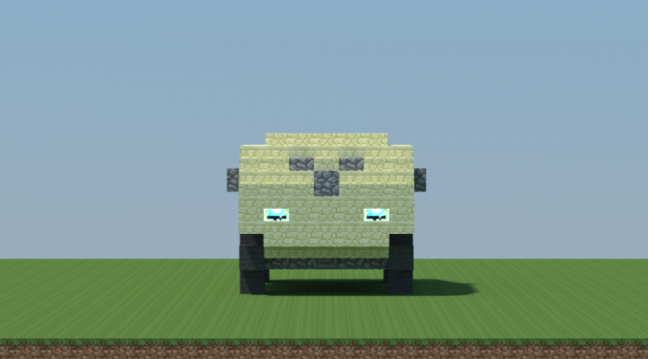 US Army Humvee (4:1) Minecraft Map