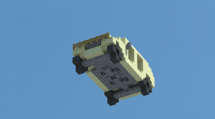 US Army Humvee (4:1) Minecraft Map