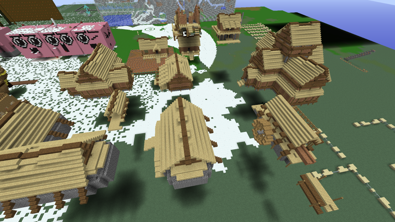 2012 my old draft field Minecraft Map