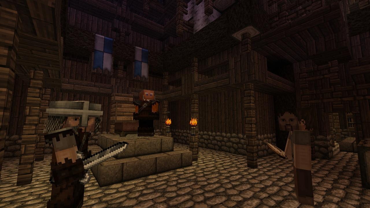 2012 Skyrim Minecraft Map