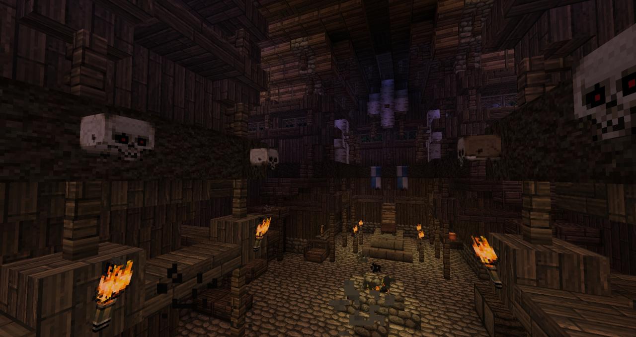 2012 Skyrim Minecraft Map