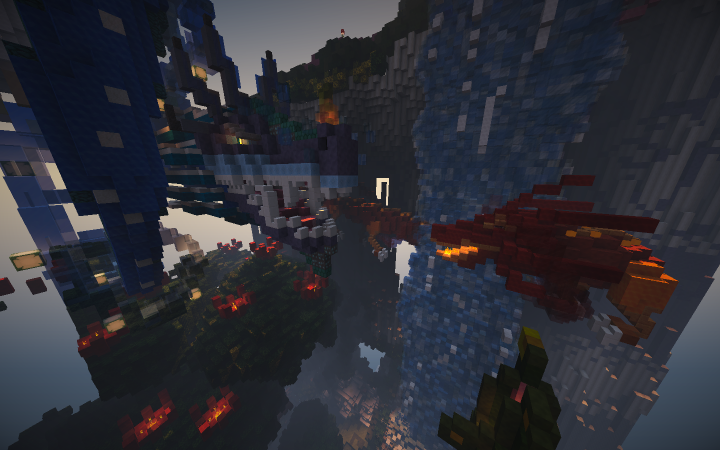 Dragon Cliff Cove Minecraft Map