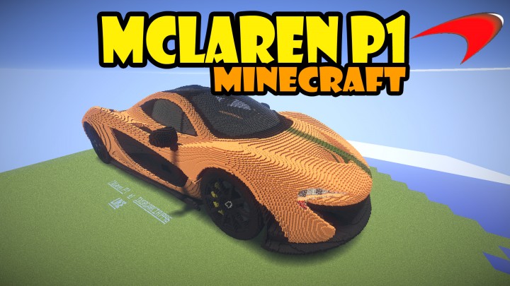 McLaren P1 Minecraft Map