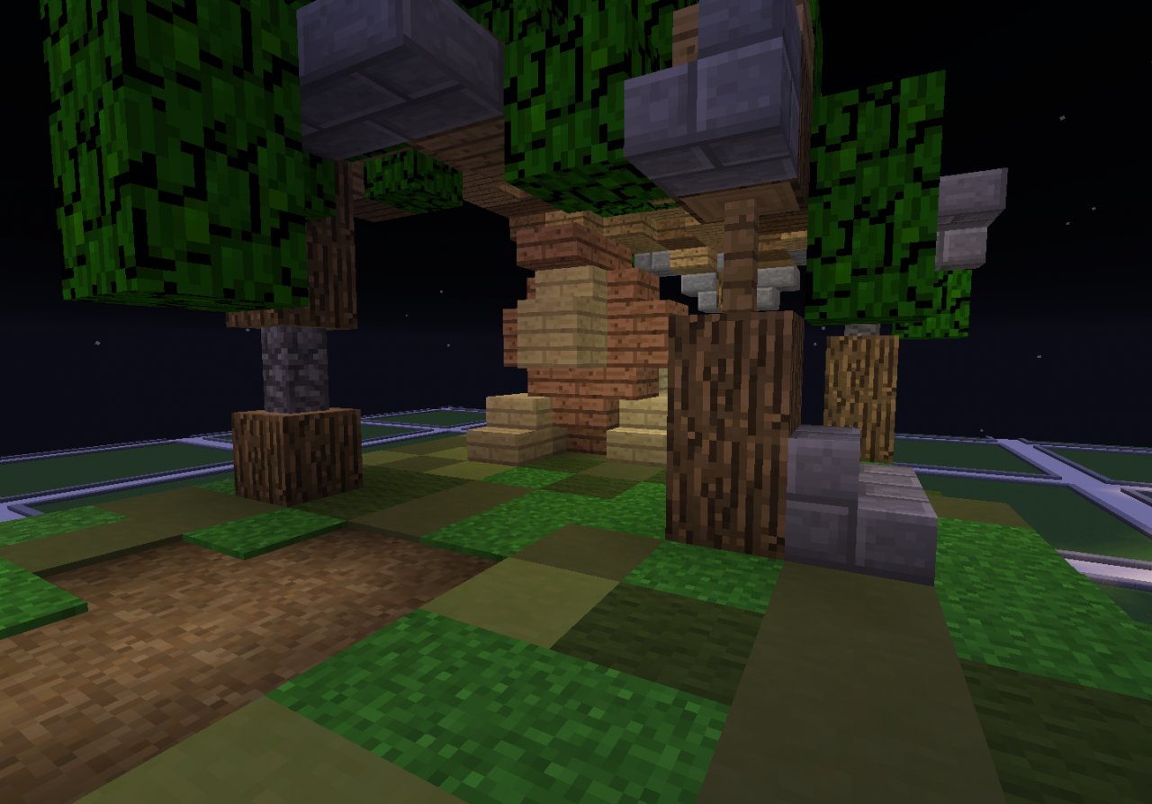Small enchanted forest plot Minecraft Map