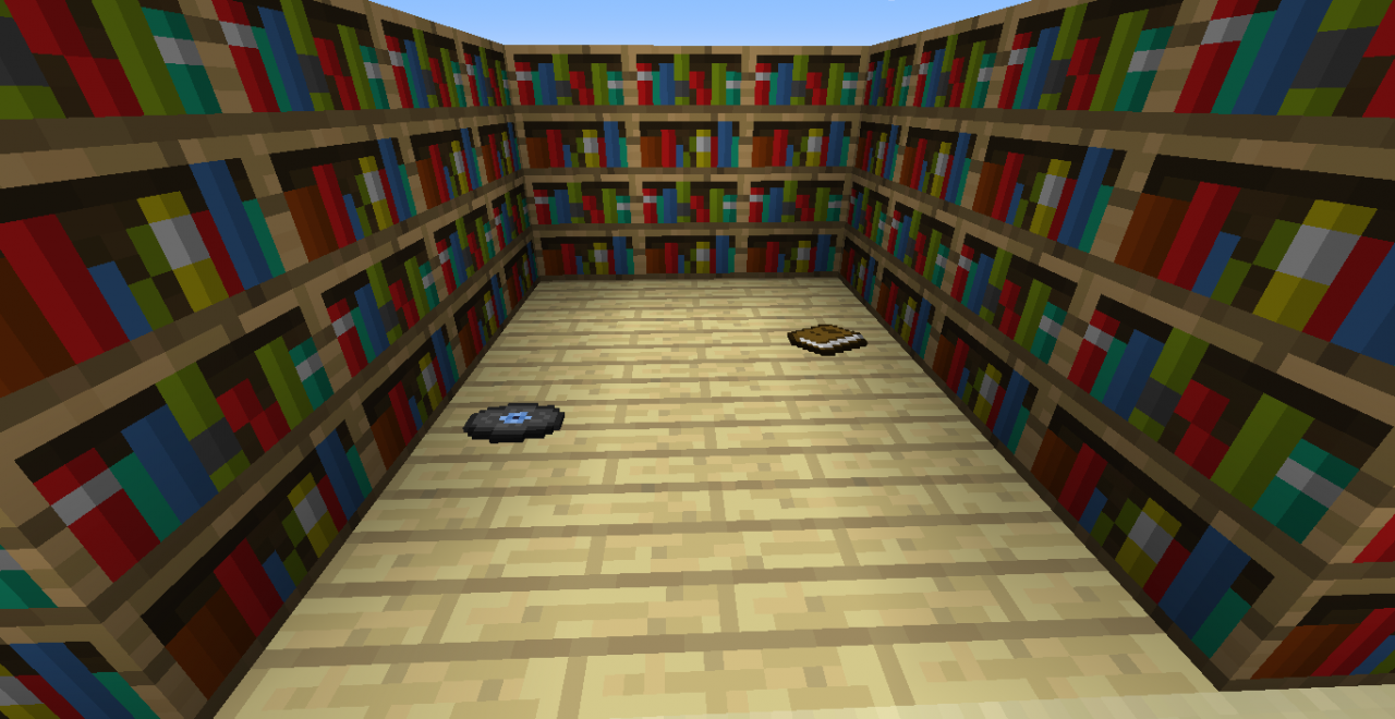 Floor Items in One Command! (1.9) Minecraft Map