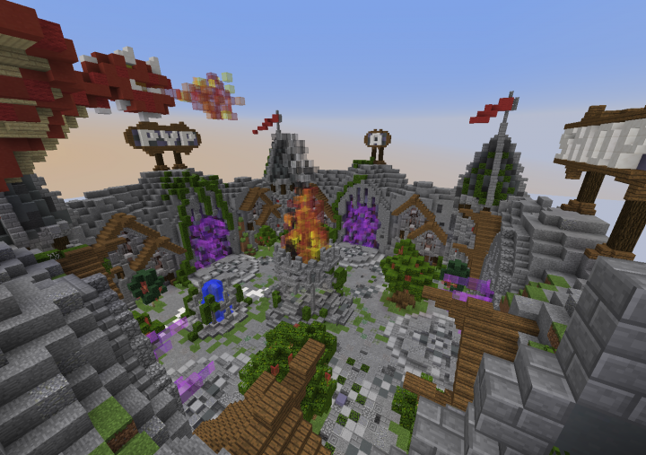 Xanthia 50x50 Spawn Minecraft Map