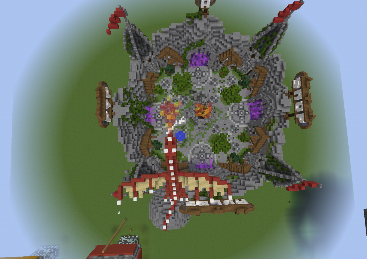Xanthia 50x50 Spawn Minecraft Map