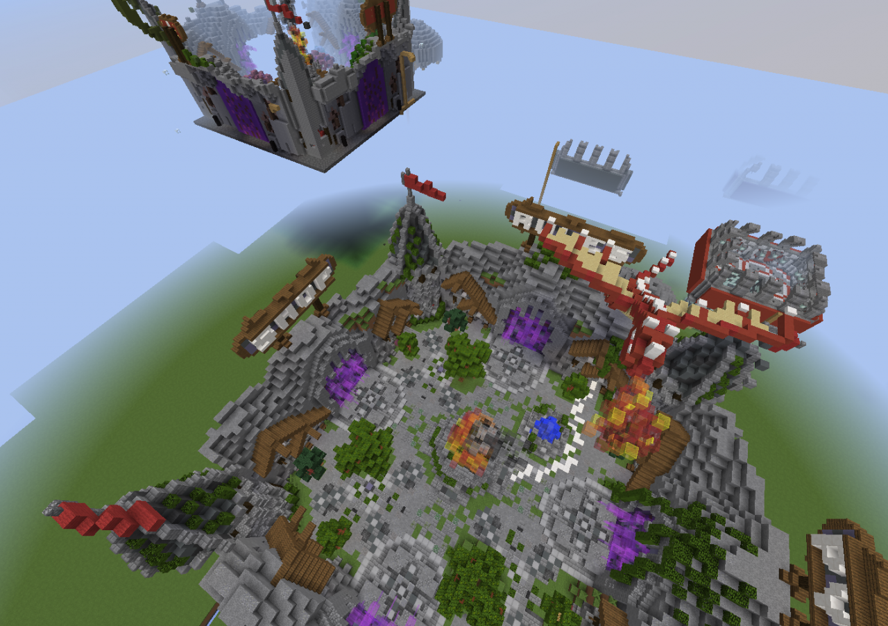 Xanthia 50x50 Spawn Minecraft Map