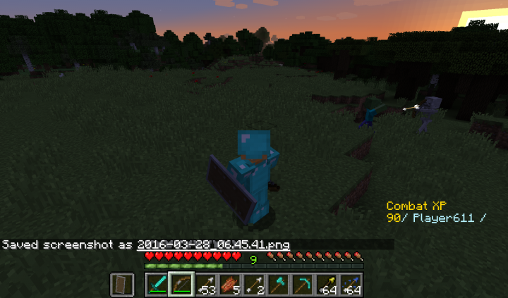 MC Combat Training mod Minecraft Mod