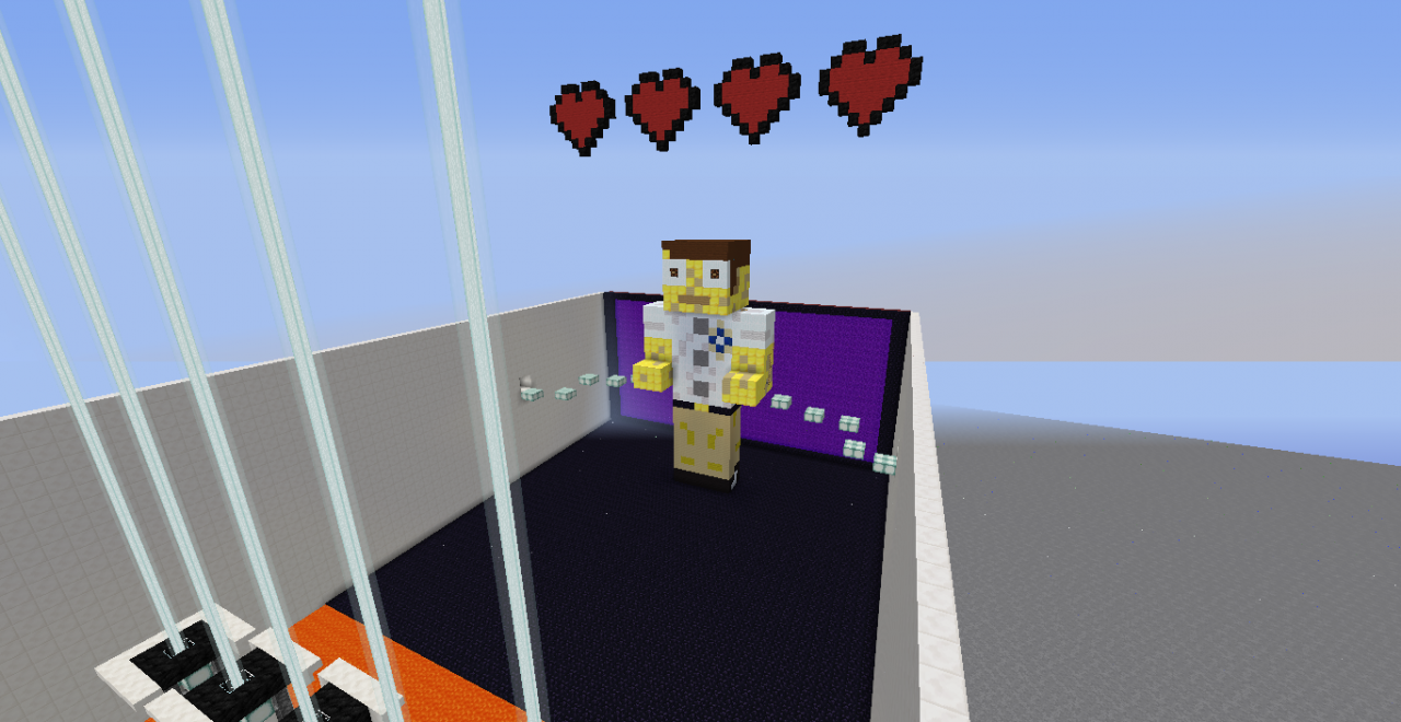 -=Omar Boss=- {Oldstyle Boss Fight} Can You Defeat Him? Minecraft Map