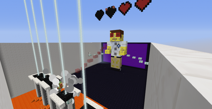 -=Omar Boss=- {Oldstyle Boss Fight} Can You Defeat Him? Minecraft Map