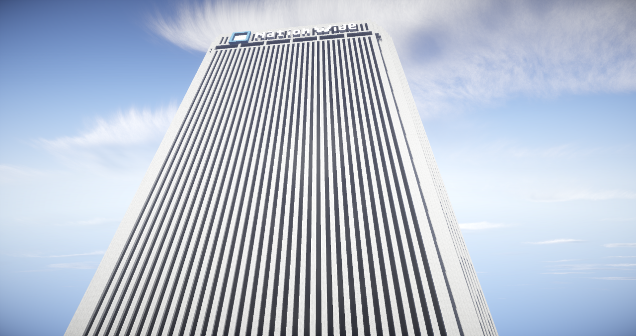 Nationwide Towers, Columbus Ohio Minecraft Map