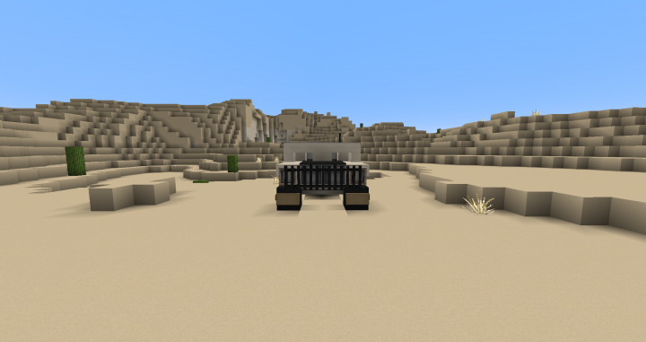 HMMWV M998 Cargo Troop Carrier Humvee Minecraft Map