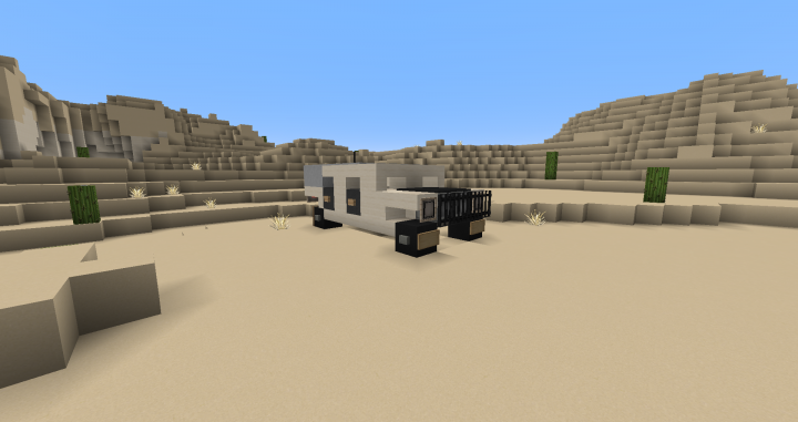 HMMWV M998 Cargo Troop Carrier Humvee Minecraft Map
