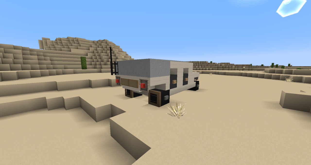 HMMWV M998 Cargo Troop Carrier Humvee Minecraft Map