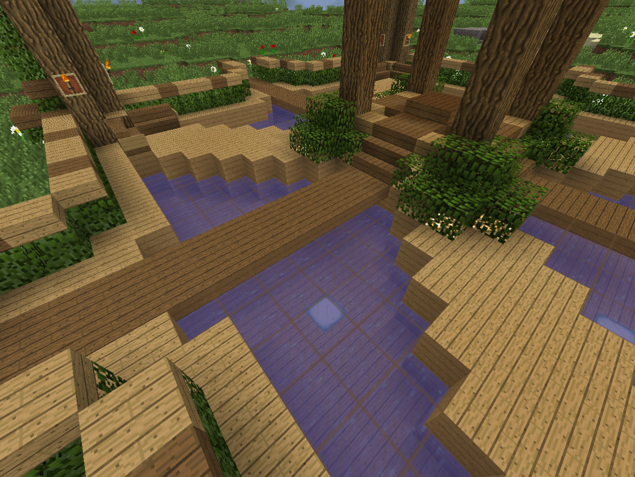 Simple Server SPAWN (OldSchool) Minecraft Map