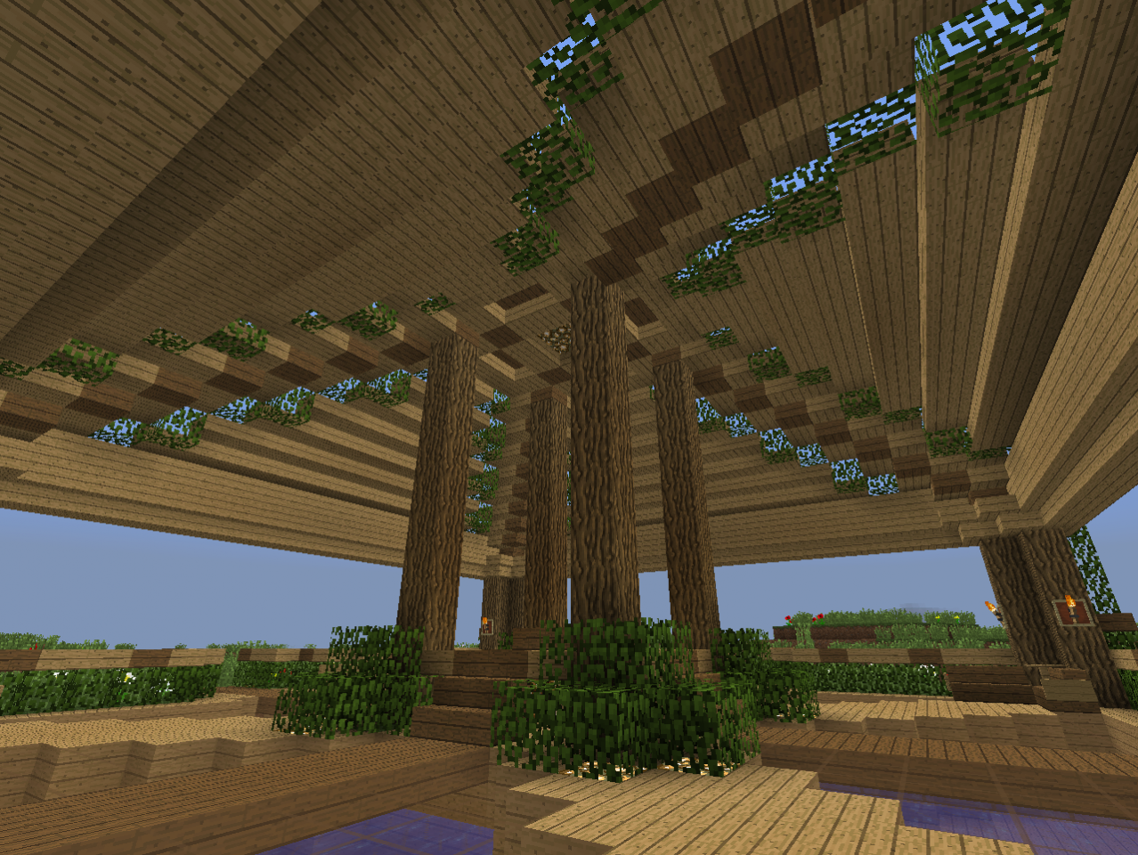 Simple Server SPAWN (OldSchool) Minecraft Map