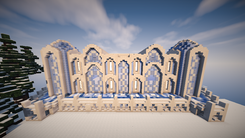 Ice Castle Minecraft Map