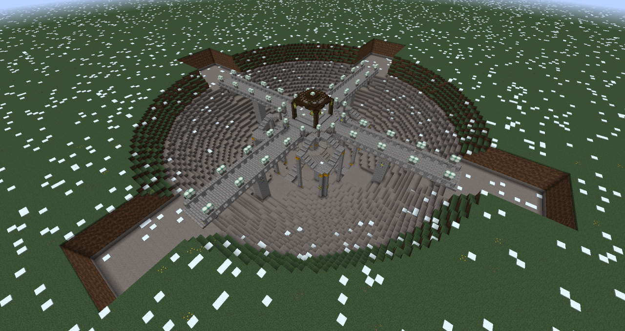 Big Spawn for Minigameserver Minecraft Map