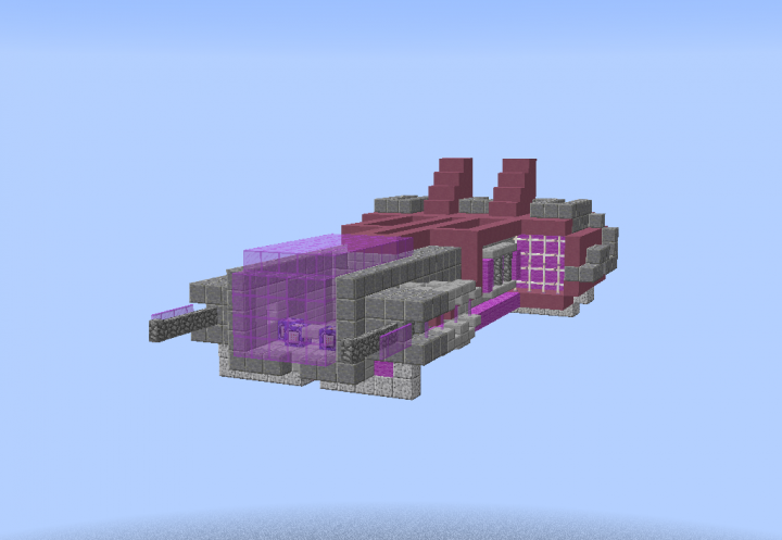 Voltaire-Class Gunship Minecraft Map