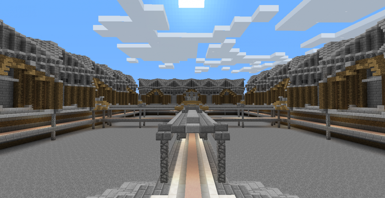 PrisonMine 1.9 with few statues Minecraft Map